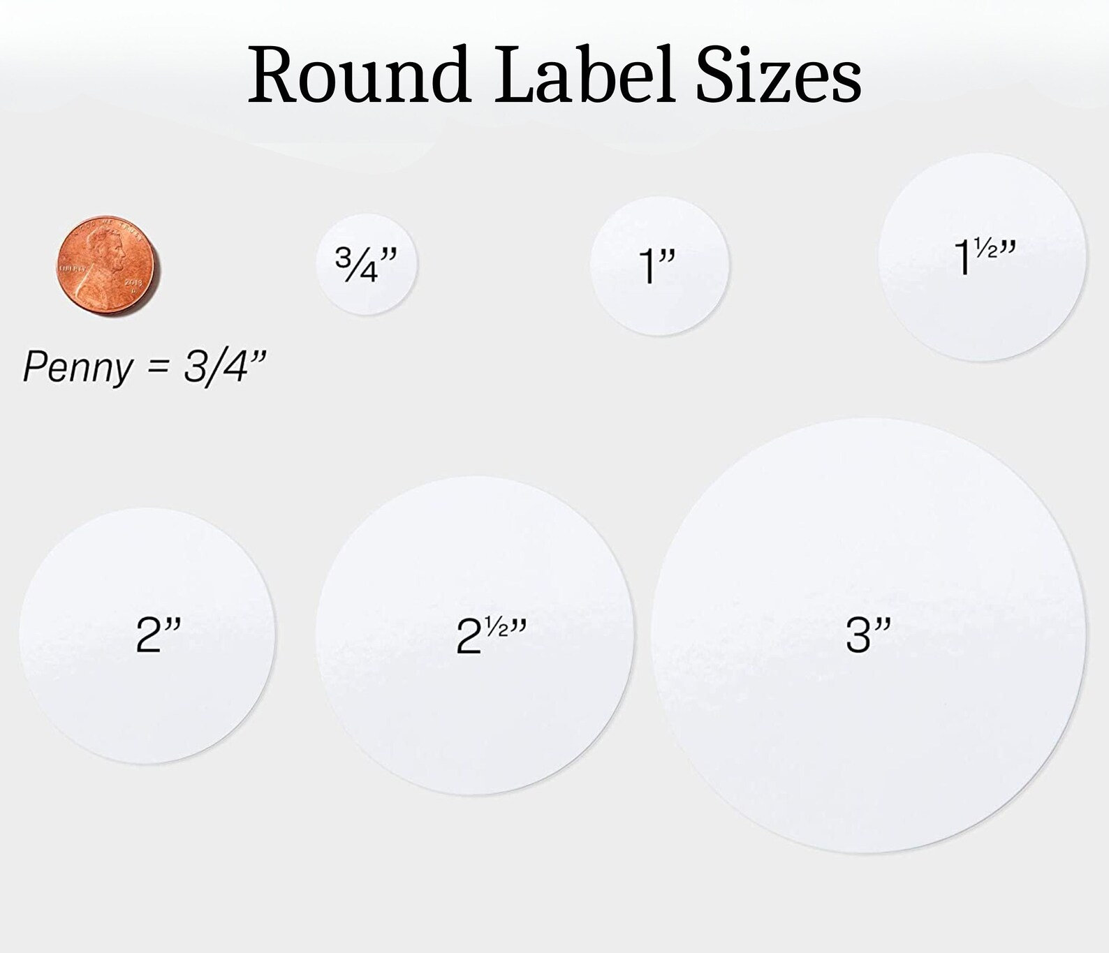 Personalized Logo Round Circle Sticker Labels Customizable Round Decals ...