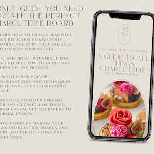Charcuterie Board Book Digital Guide Template How to Create Individual ...
