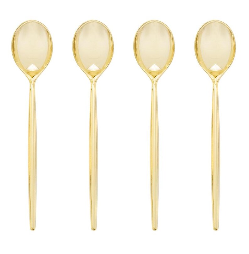 Appetizer Spoons Plastic Heavy-duty Eco-friendly Spoons for Catering ...
