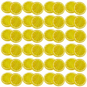 Faux Artificial Orange and Lemon Wedges for Cake Toppers and Party ...
