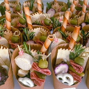 Charcuterie Favor Cups and Toothpicks for Individual - Etsy