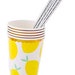 Lemon Themed Party Paper Plate Cups Napkins Cutlery Set for Kids ...
