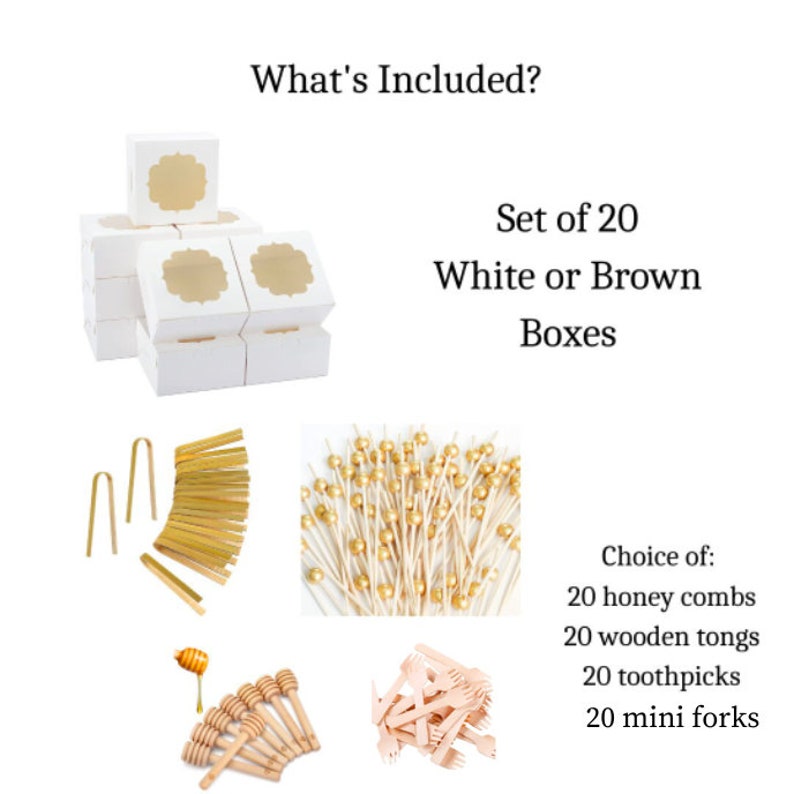 Charcuterie Favor Rectangle Grazing Box W/ Mini Forks Tongs - Etsy Charcuterie Favor Rectangle Grazing Box W/ Mini Forks Tongs - Etsy