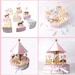 Paper Carousel Horse Carnival Theme Paper Gift Candy Treat Favor Box ...