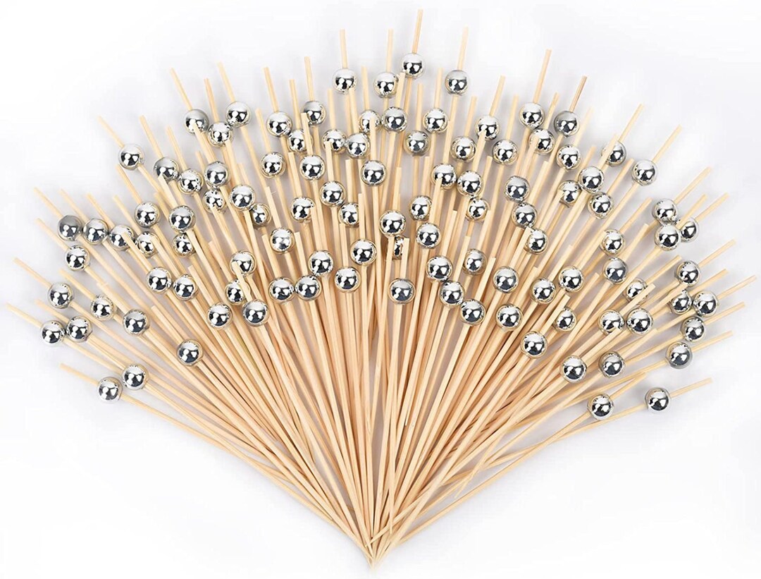 Silver Charcuterie Toothpicks for Charcuterie Cake Topper Food Display ...