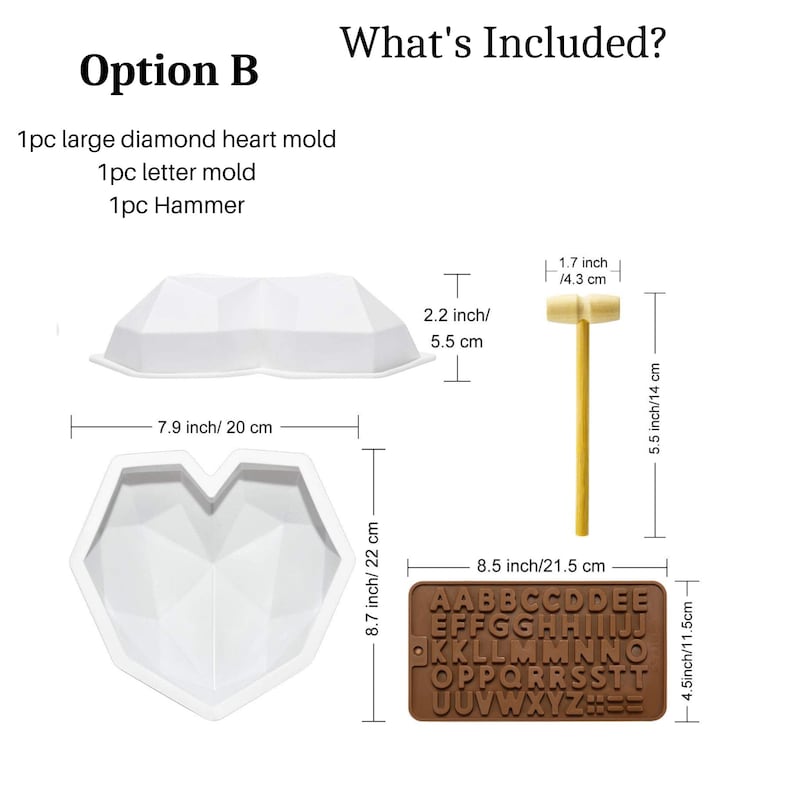 Breakable Heart Molds Chocolate Molds Silicone Valentines Day - Etsy