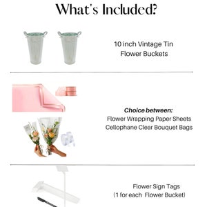 DIY Flower Bar Kit Bouquet Bar for Make Your Own Bouquet Station Bridal ...
