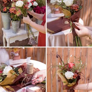 DIY Flower Bar Kit Bouquet Bar for Make Your Own Bouquet Station Bridal ...