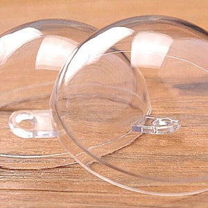 Acrylic Sphere Charcuterie Dessert Salad Cups for Food Display ...