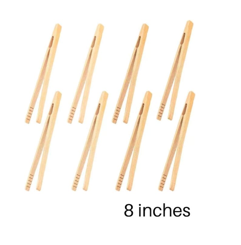 Wooden Sushi Appetizer Tongs for Charcuterie Food Display Appetizers ...