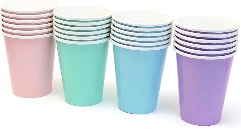 Ice Cream Party Paper Plate Cups Napkins Cutlery Set for Kids - Etsy