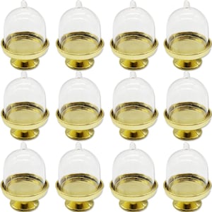 Clear Mini Dome Stand Candy Dome W/clear Plastic Wedding Favors ...