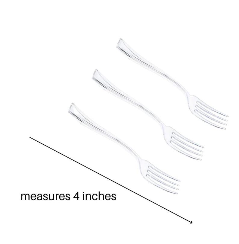 Appetizer Salad Cups With Pipettes & Mini Forks: Catering Display Set ...