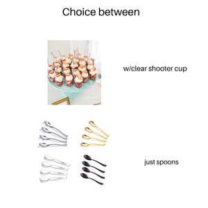 Mini Appetizer Spoons Dessert Plastic Flatware Dinnerware Cutlery ...