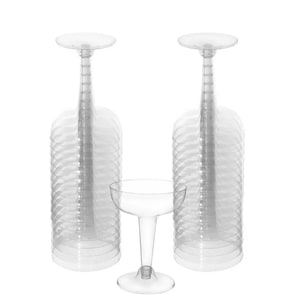 Salad Appetizer Cups Dressing Bottle Mini Forks Set for Food Display ...