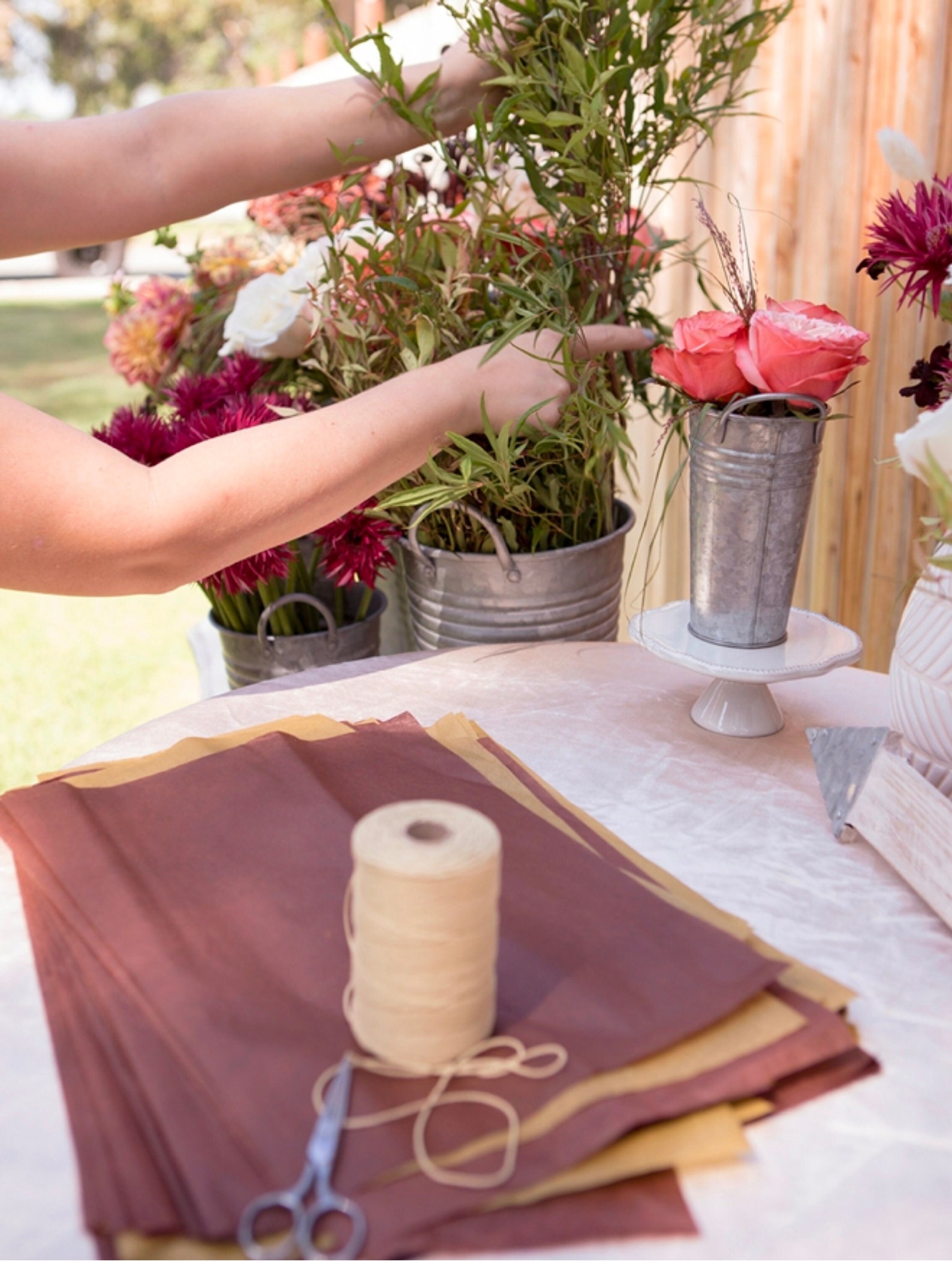 DIY Flower Bar Kit Bouquet Bar for Make Your Own Bouquet Station Bridal ...