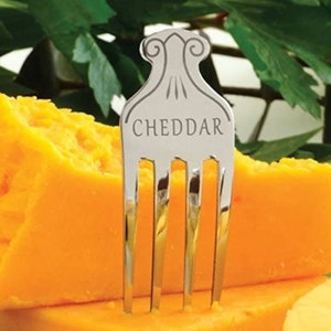Stainless Steel Cheese Markers, Set of 6 Label Sign Set for Charcuterie ...