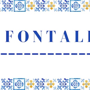 Blue Tiles and Lemon Wedding Signposts Italian Themed Amalfi Coast ...