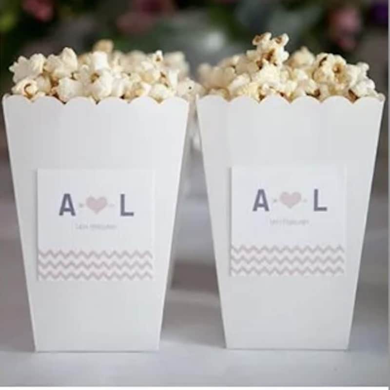Wedding Popcorn - Etsy