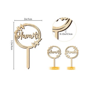 Wooden Cheese Label Signs for Charcuterie Food Cheese Board Grazing ...