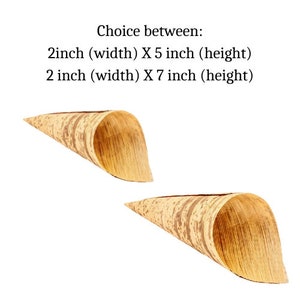 Bamboo Charcuterie Cones With Mini Forks: Appetizer Cups for Grazing ...