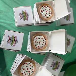 Mini Pizza Boxes for Wedding Party Food Favors Pizza Favors Food ...