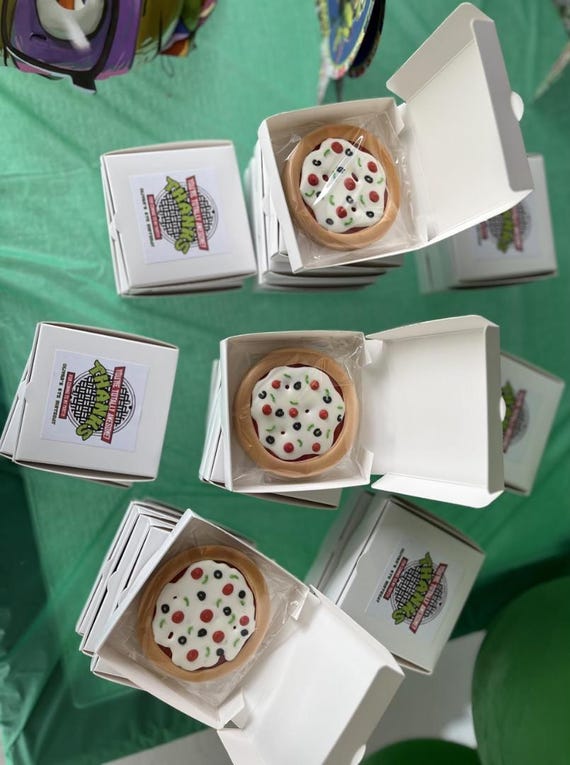 4.7x4.7 Inch Pizza Containers 100-Pack 4.7x4.7 Inch Mini Pizza Boxes ...