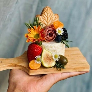 Mini Charcuterie Wooden Cheese Boards Set of 4 Cutting Board Food ...