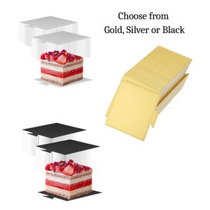 DIY Mini Cake Favor Set Cake Boards W/mini Forks for Dessert Display ...