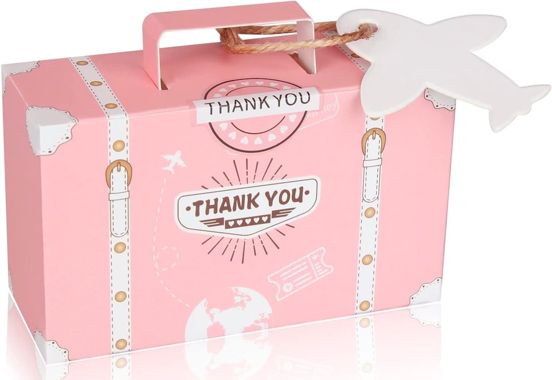 Mini Suitcase Favor Box Treat Boxes for Wedding Bridal Shower Baby ... Mini Suitcase Favor Box Treat Boxes for Wedding Bridal Shower Baby ...