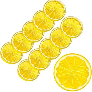 Faux Artificial Orange and Lemon Wedges for Cake Toppers and Party ...