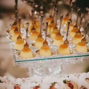 Mini Appetizer Forks Dessert Plastic Flatware Dinnerware Cutlery ...