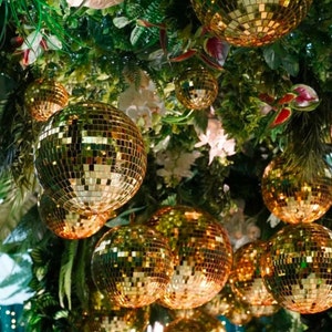 Set of 50 Gold Disco Ball Decor Disco Cowgirl Last Disco Bachelorette ...