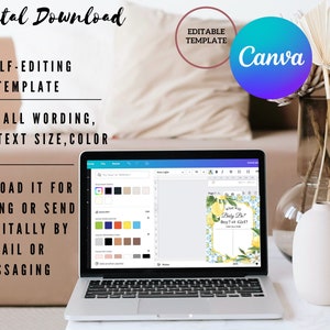 Lemon Tile Gender Voting Poster Template With Bonus Lemon Stickers ...