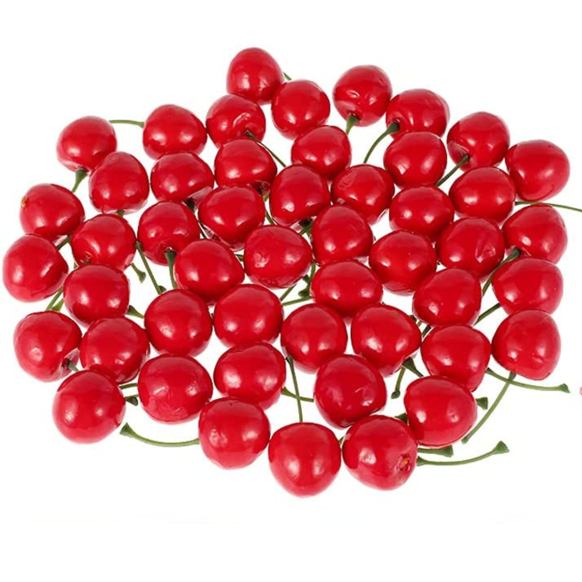 Red Faux Cherries for Vintage Pinterest Cake Girly Fancy - Etsy