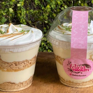 Clear Parfait Cups With Insert With Dome Lids and Forks Appetizer Cups ...