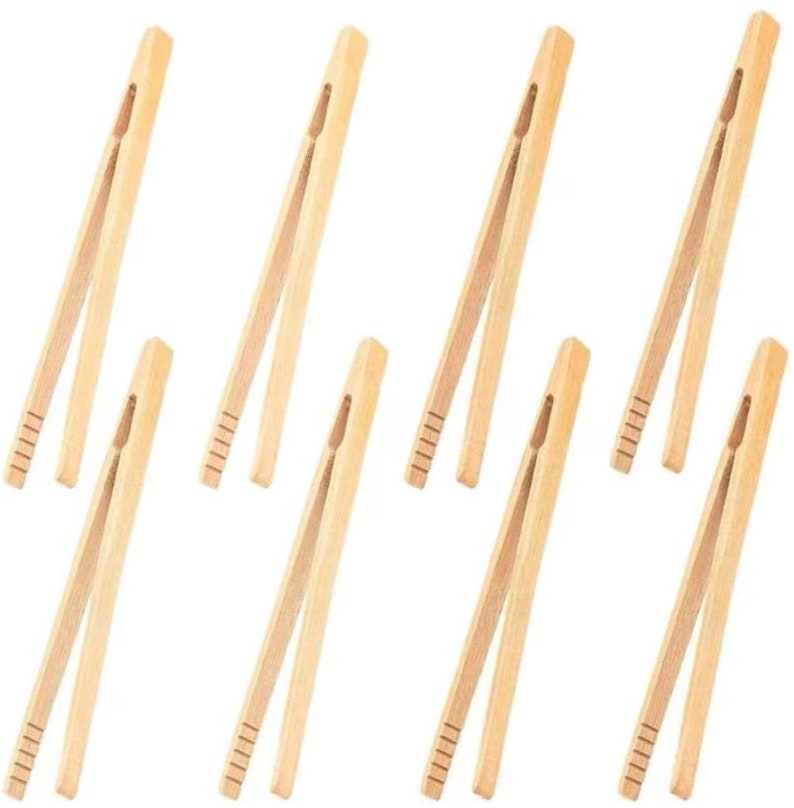 Wooden Sushi Appetizer Tongs for Charcuterie Food Display Appetizers ...