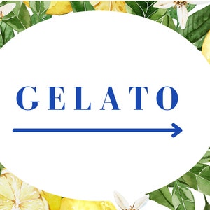 Blue Tiles and Lemon Wedding Signposts Italian Themed Amalfi Coast ...