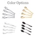 Mini Appetizer Spoons Dessert Plastic Flatware Dinnerware Cutlery ...
