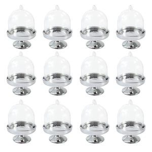 Clear Mini Dome Stand Candy Dome W/clear Plastic Wedding Favors ...
