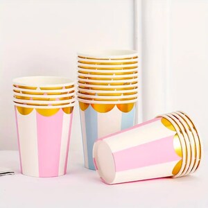 Carnival Party Paper Plate Cups Napkins Cutlery Set for Kids Birthday ...