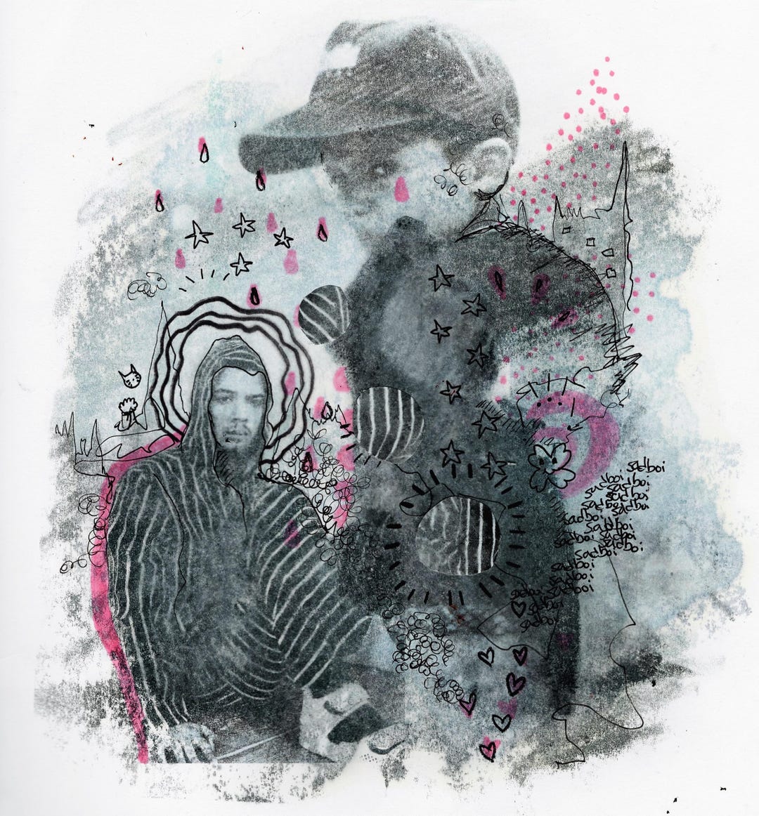 Raleigh Ritchie Collage Print - Etsy