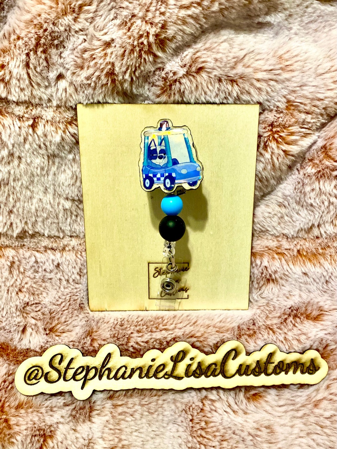 Bluey- Muffin Badge Reel - Etsy