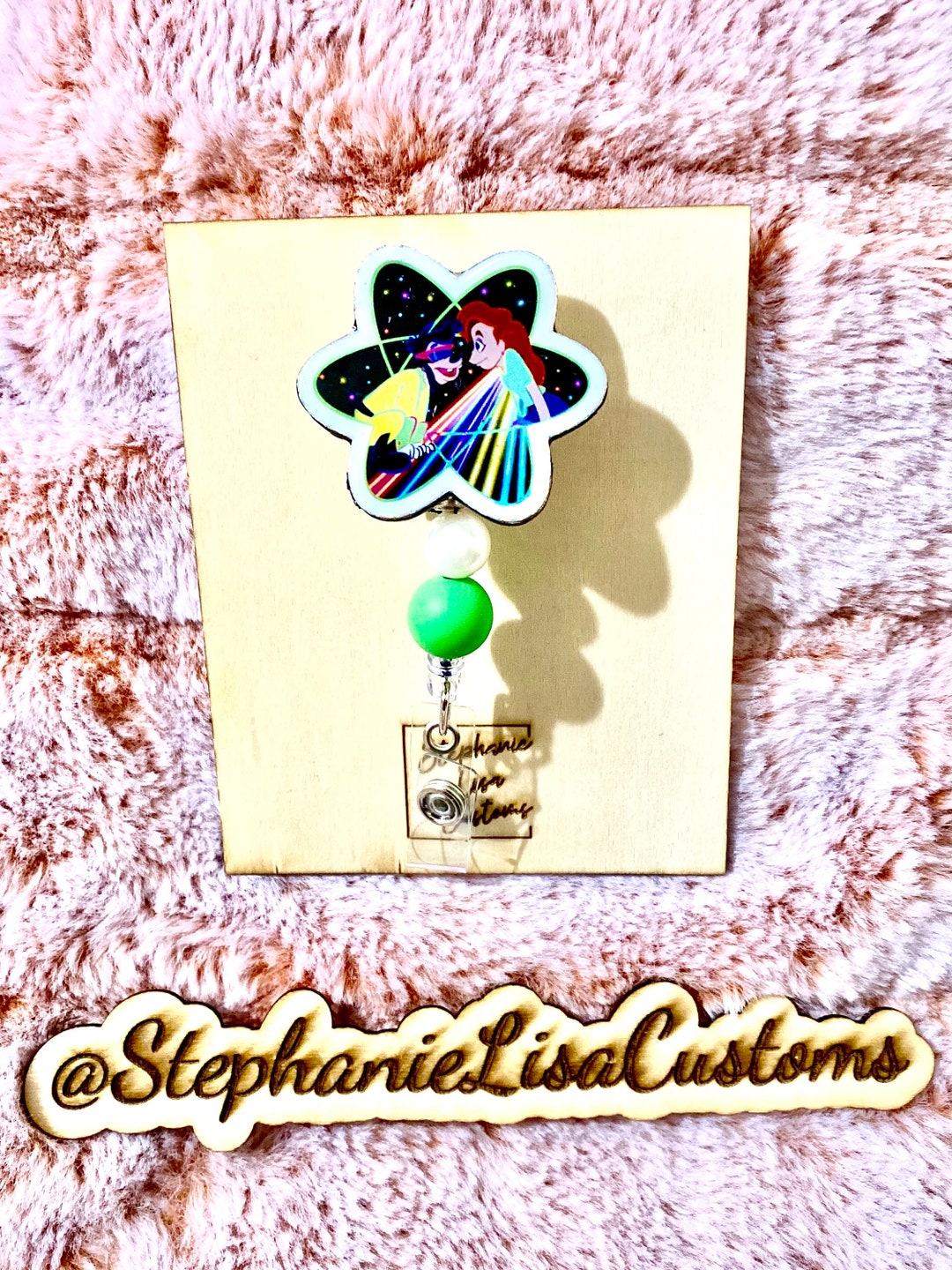 Holographic Powerline Goofy Movie Badge Reel - Etsy