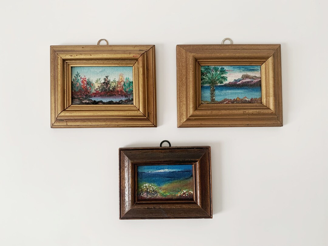 Minature Oil Paintings | Sold Separately | Landscape Paintings | Robert ...