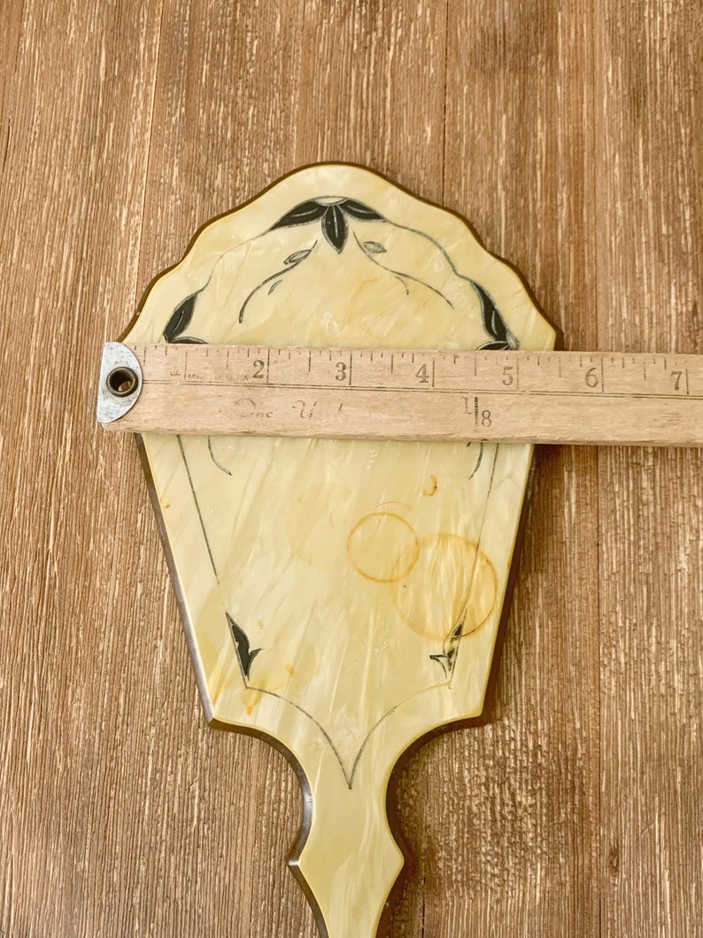 Bakelite Hand Mirror Vintage Bakelite celluloid Mother of - Etsy