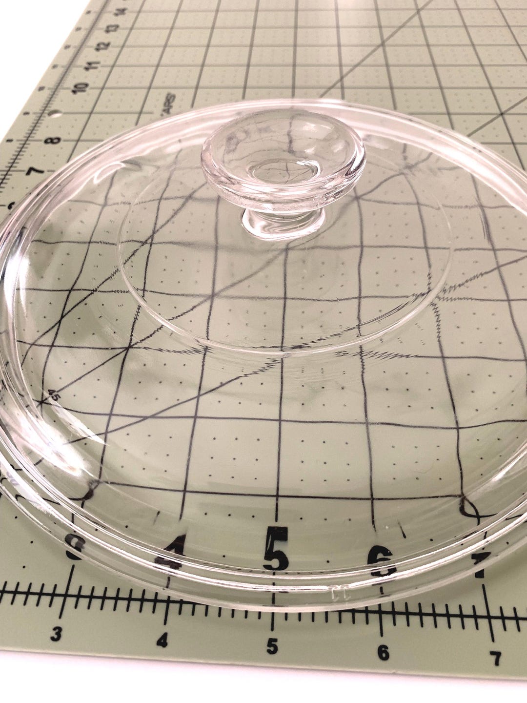 Corning/pyrex Round Glass Lid | Replacement Lid | Vintage | Retro | Mid ...