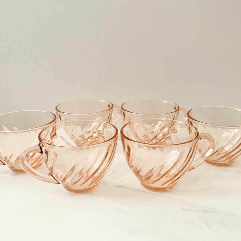 Pink Tea Cups - Etsy