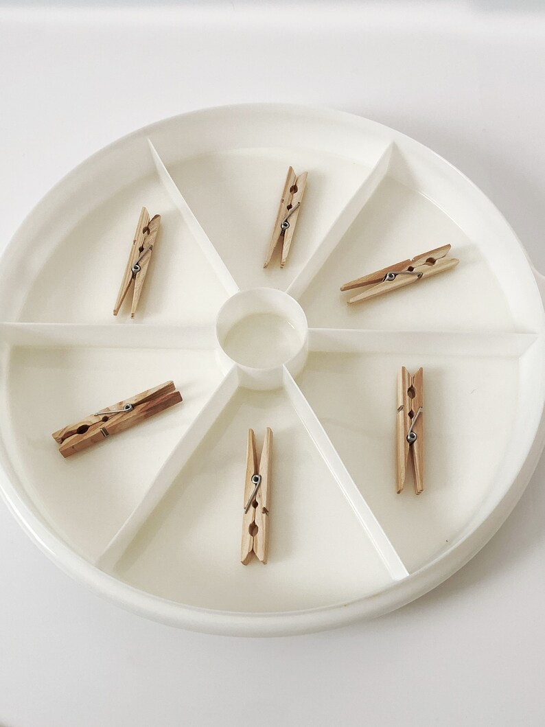 Tupperware Divided Tray Millionaire Line 1954 Condiment - Etsy