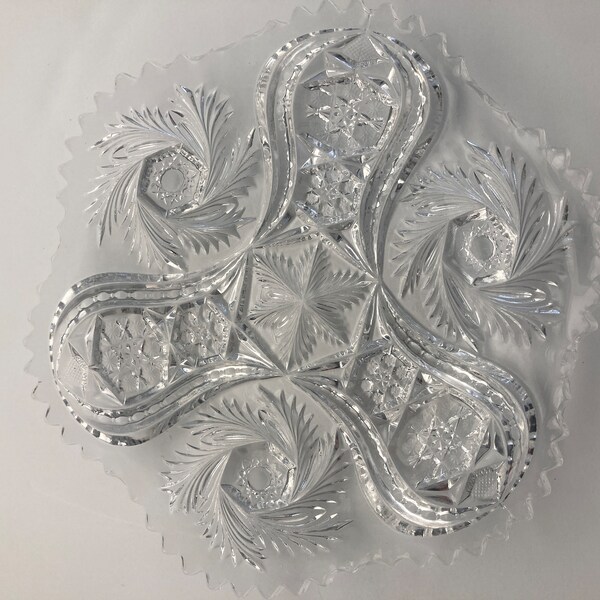 Crystal Glass Plate - Etsy